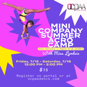 OCPAA Dance Studio