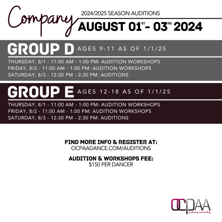 OCPAA Dance Studio – Orange County’s leading competitive and ...
